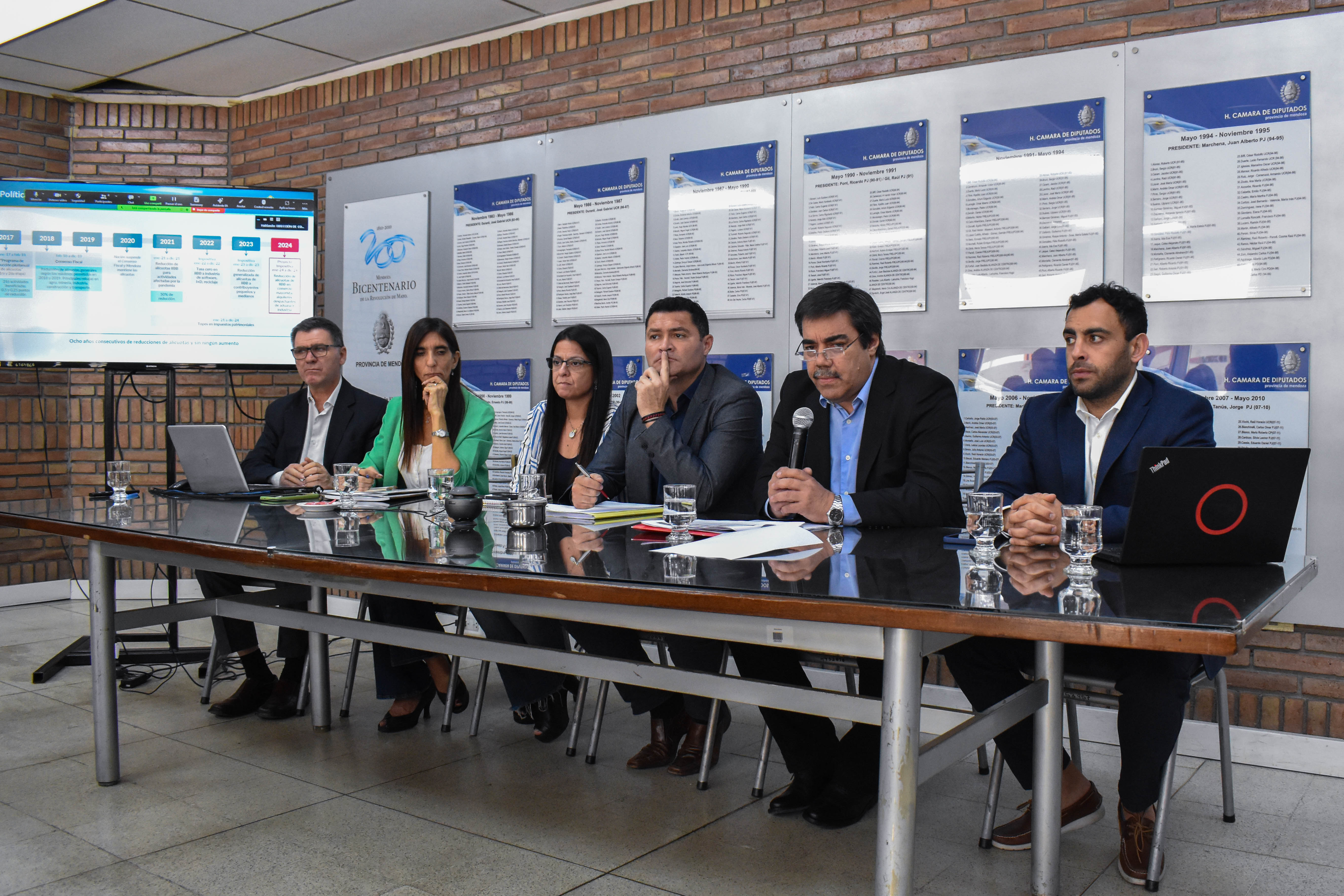Atm Presentó Las Leyes De Avalúo E Impositiva 2024 Senado De Mendoza